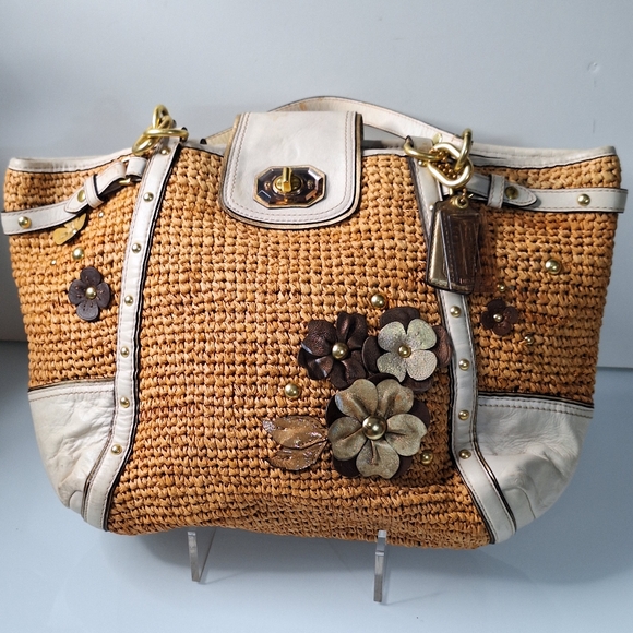 Coach | Bags | Coach Straw Bag | Poshmark